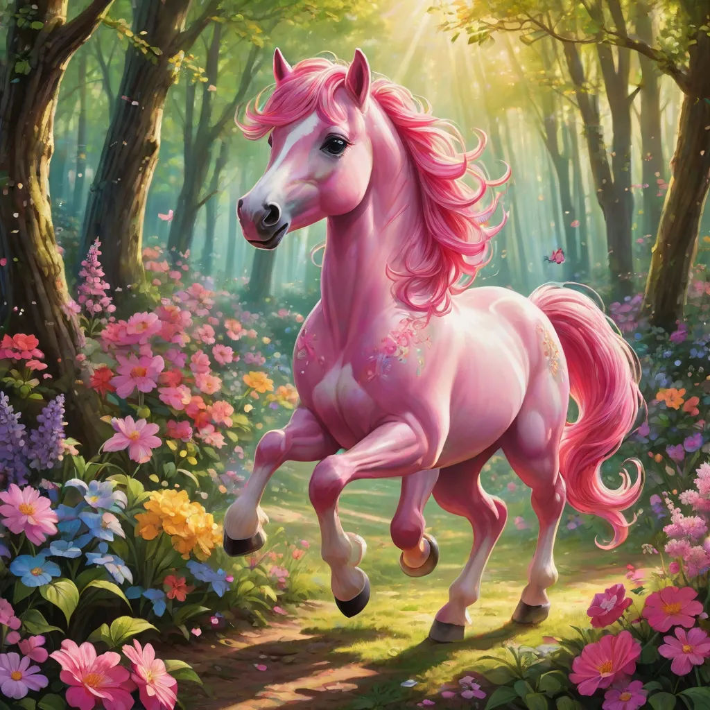 L'histoire du petit poney rose | Story.com