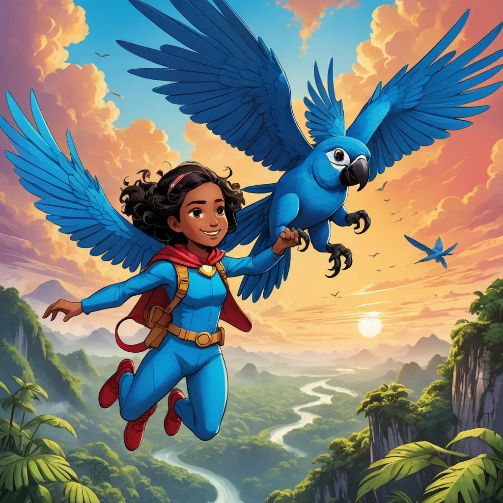 Blu the Superhero Spix Macaw | Story.com