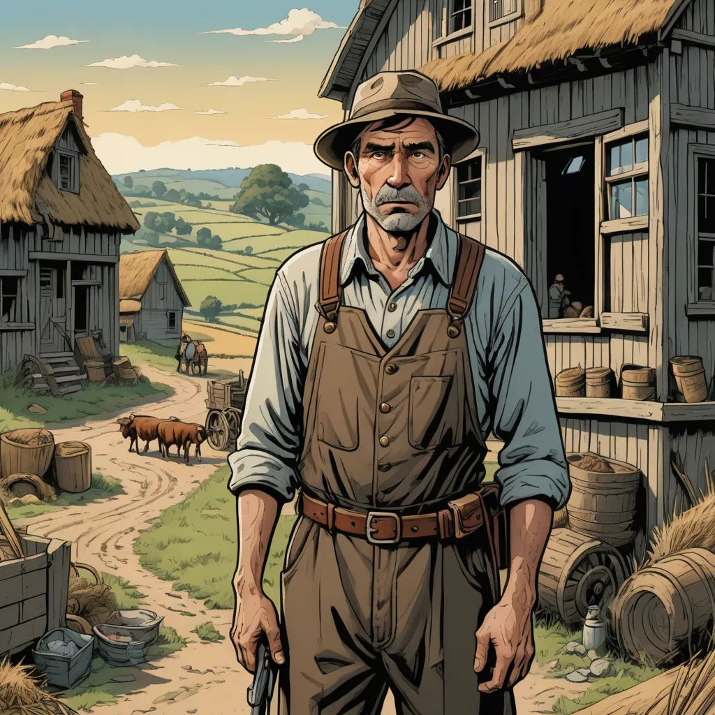 ang magsasaka pagkalaya niya sa kulungan ay naging inspirasyon siya sa ...