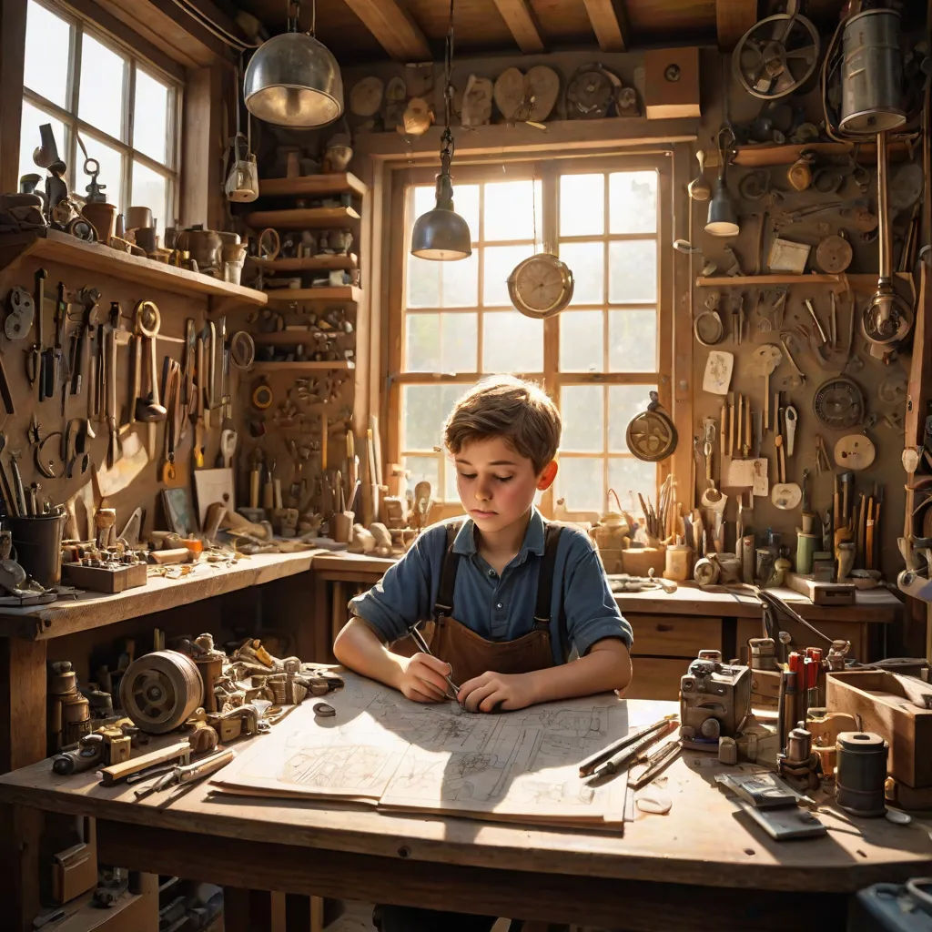 O Pequeno Inventor | Story.com