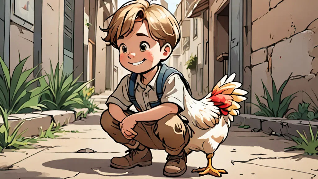 Watch:The Chicken's Hug | AI Children’s Videos | Story.com
