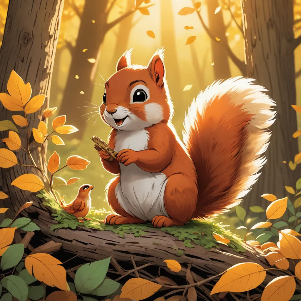 The Helpful Squirrel | Story.com