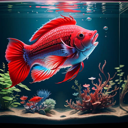 The Red Betta Fish and His Girlfriend Dory | Story.com