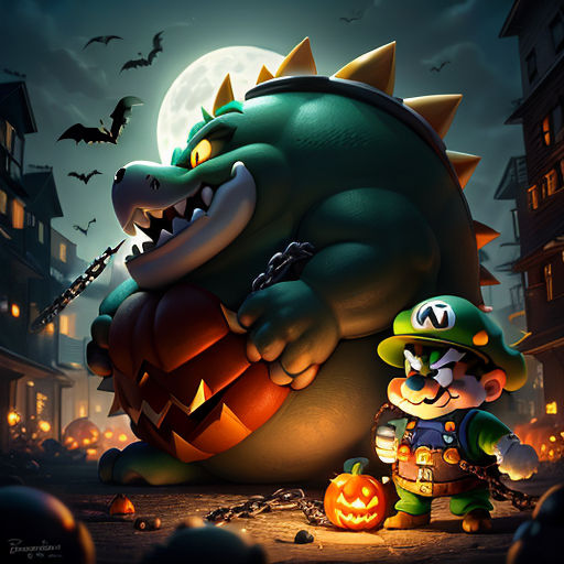 Bowser's Haunted Halloween Carol | Story.com