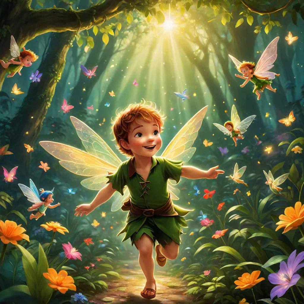 Baby Peter Pan's Adventures in the Enchanted Forest | Story.com
