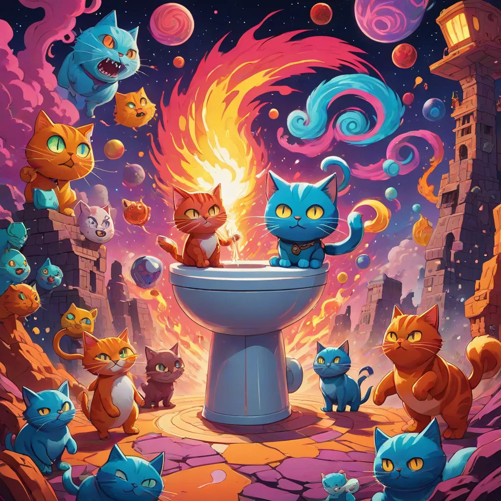 Skibidi Toilet vs The Battle Cats | Story.com