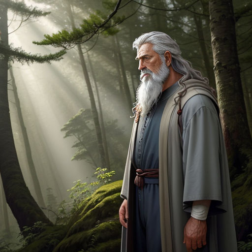 Forest Wizard In The Hobbit