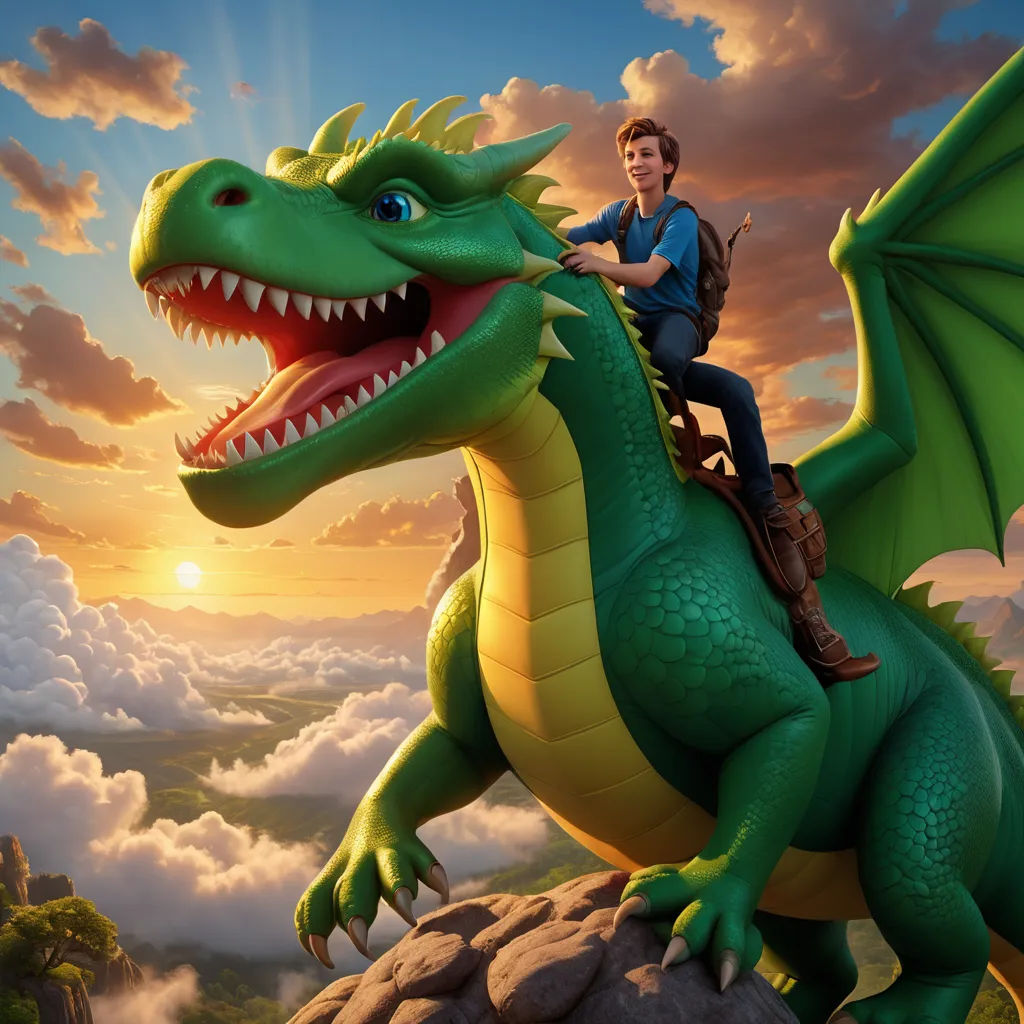 The Inflatable Dragon | Story.com