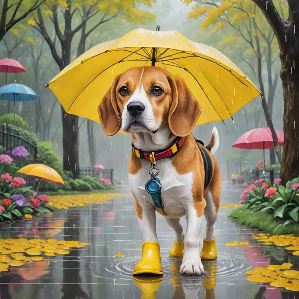 Mr. Hoot the Beagle in Yellow Boots | Story.com