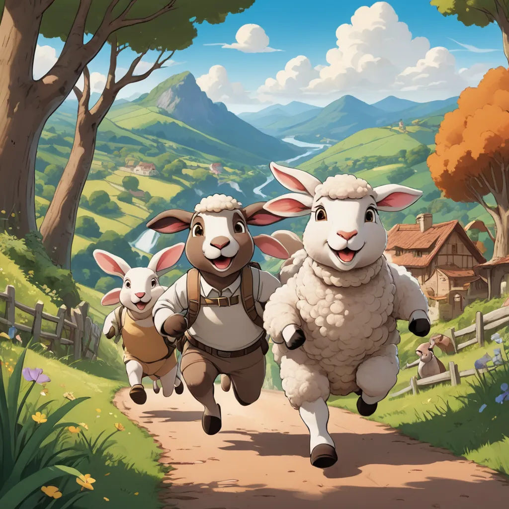 The Running Sheep | Story.com