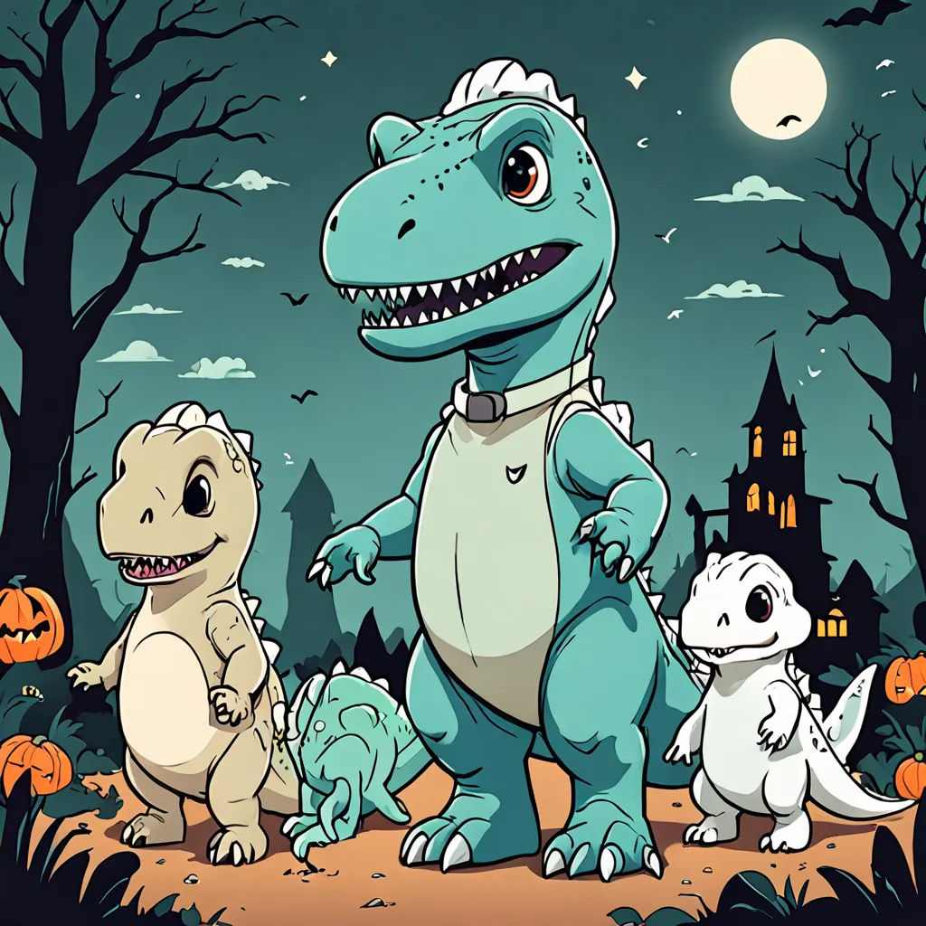 The Dino Halloween Adventure | Story.com