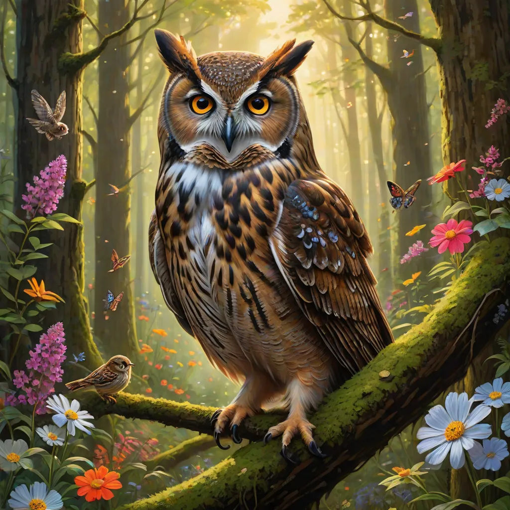 The Wise Old Owl and the Young Sparrow | Story.com