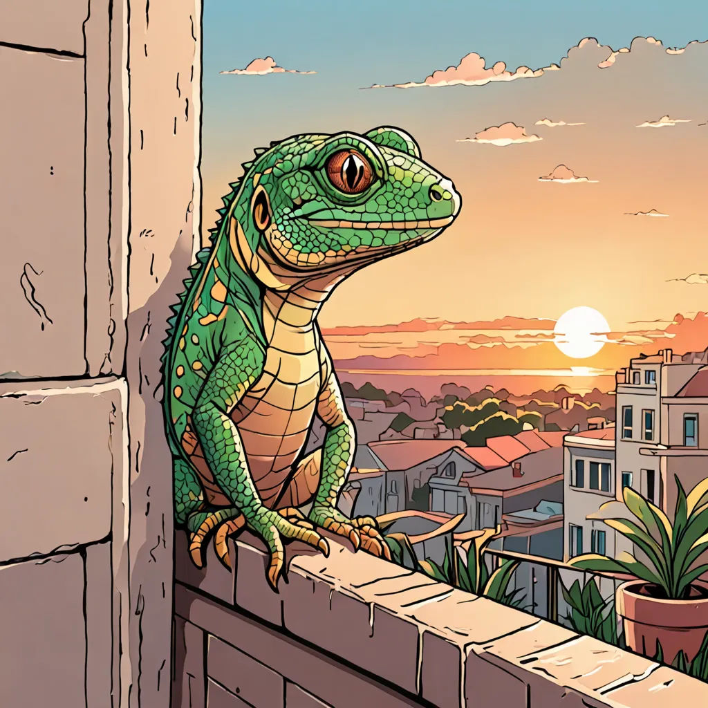 The Restless Lizard | Story.com