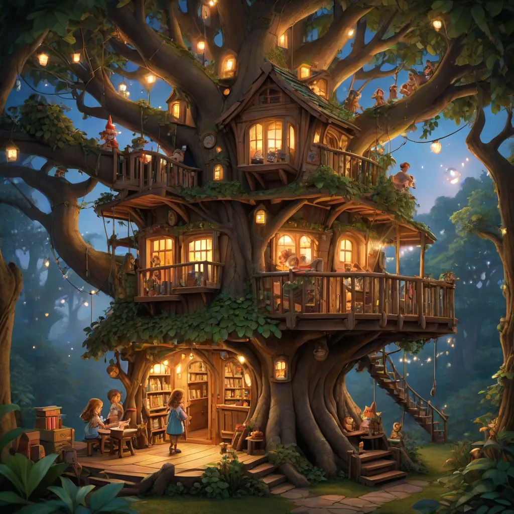 The Enchanted Treehouse | Story.com