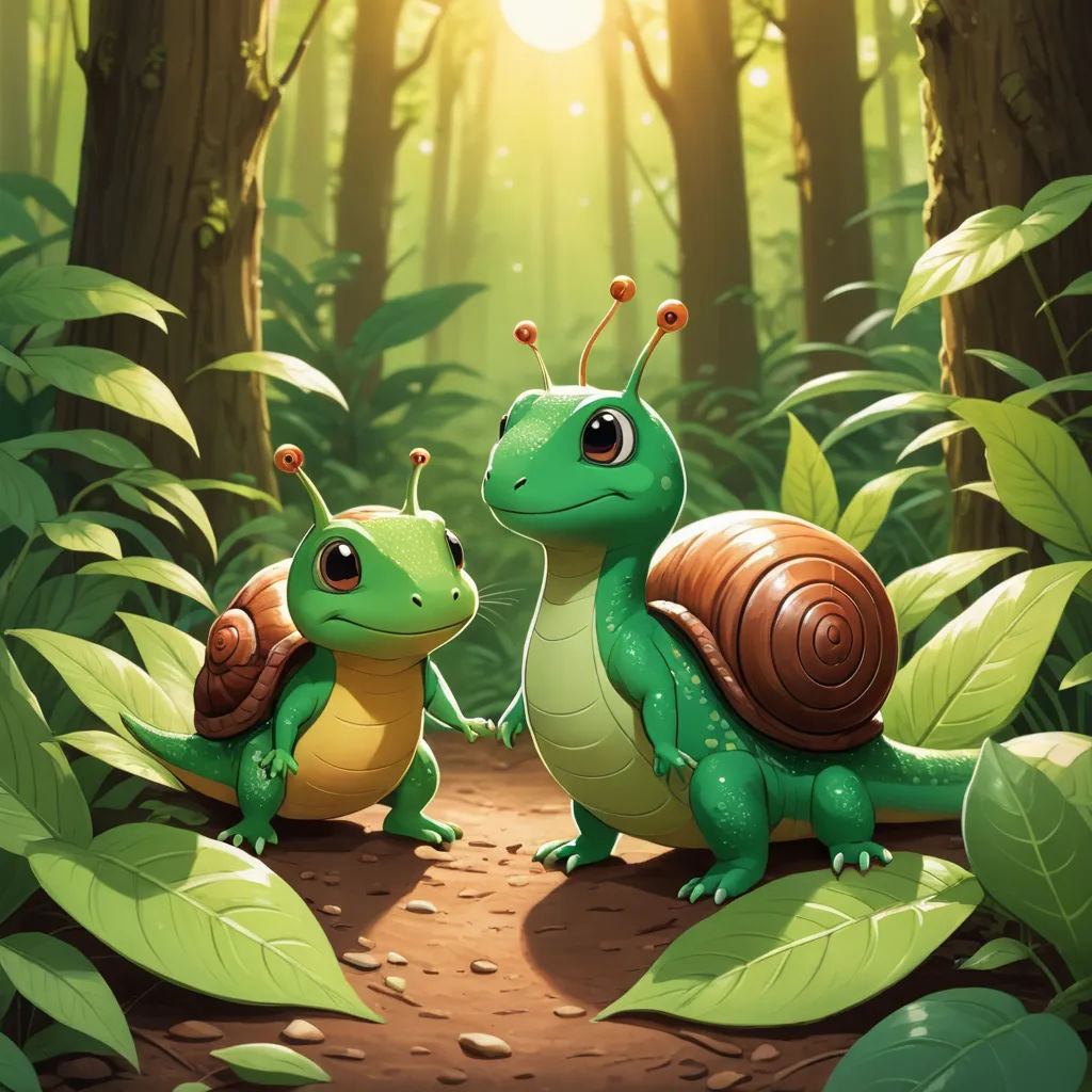 The Snail and the Lizard | Story.com