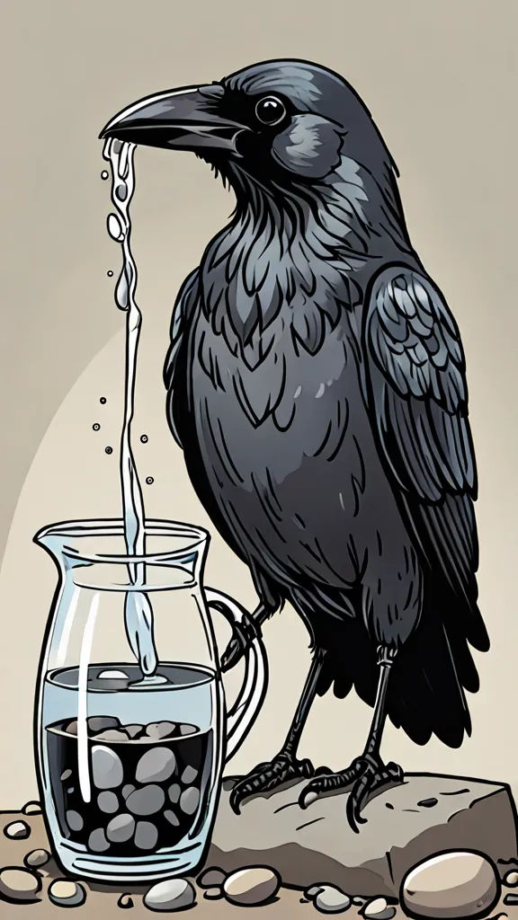 Watch:The Thirsty Crow and the Clever Pebbles | AI Children’s Videos ...