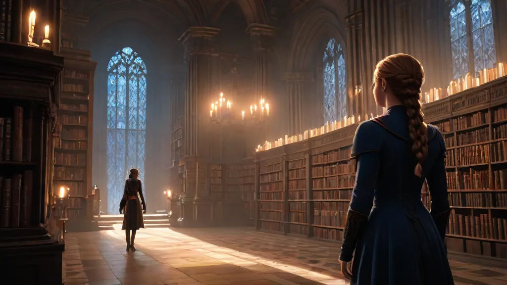 Watch:The Forgotten Library | AI Fantasy Videos | Story.com