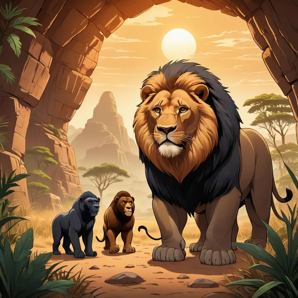 The Brave Lion | Story.com
