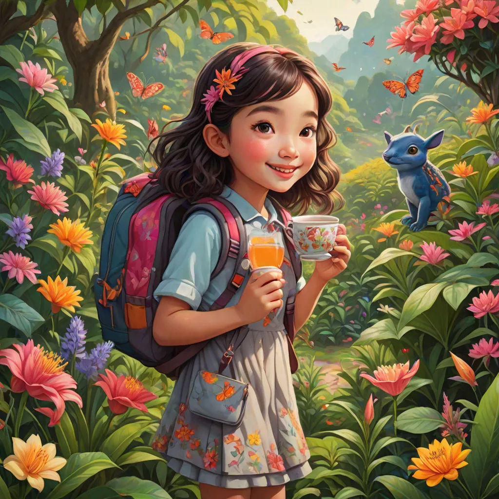 The Enchanted Tea Garden: Adventures in Every Sip | Story.com