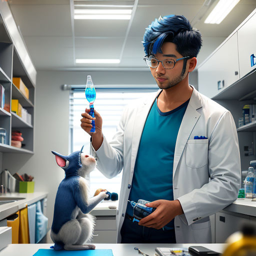 The Blue Rabbit Monkey | Story.com