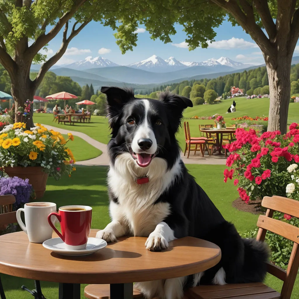 Bob, o Border Collie Café | Story.com