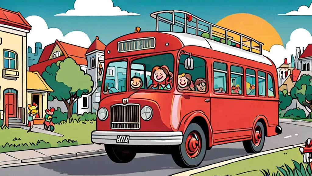 The Magical Journey of the Little Red Bus | Story.com