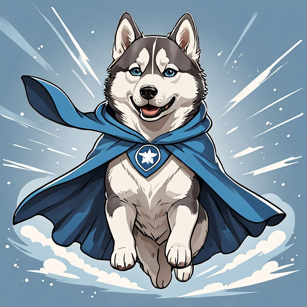 Super Luna: The Flying Husky | Story.com