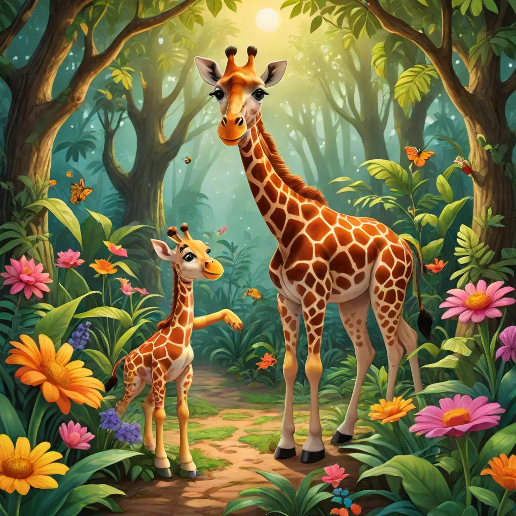 The Giraffe and the Frog | Story.com