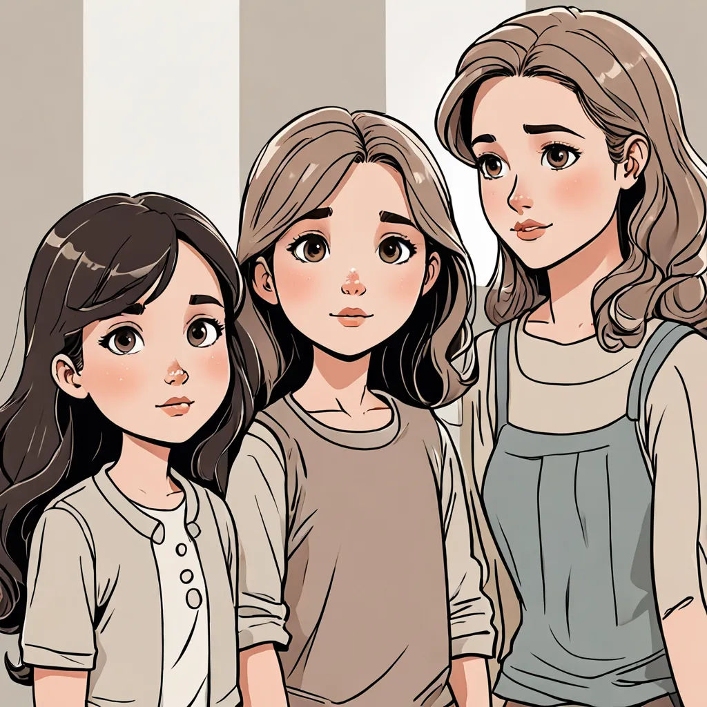 The Three Little Girls | Story.com