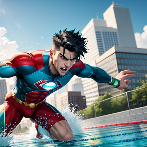 The Superhero Splash | Story.com