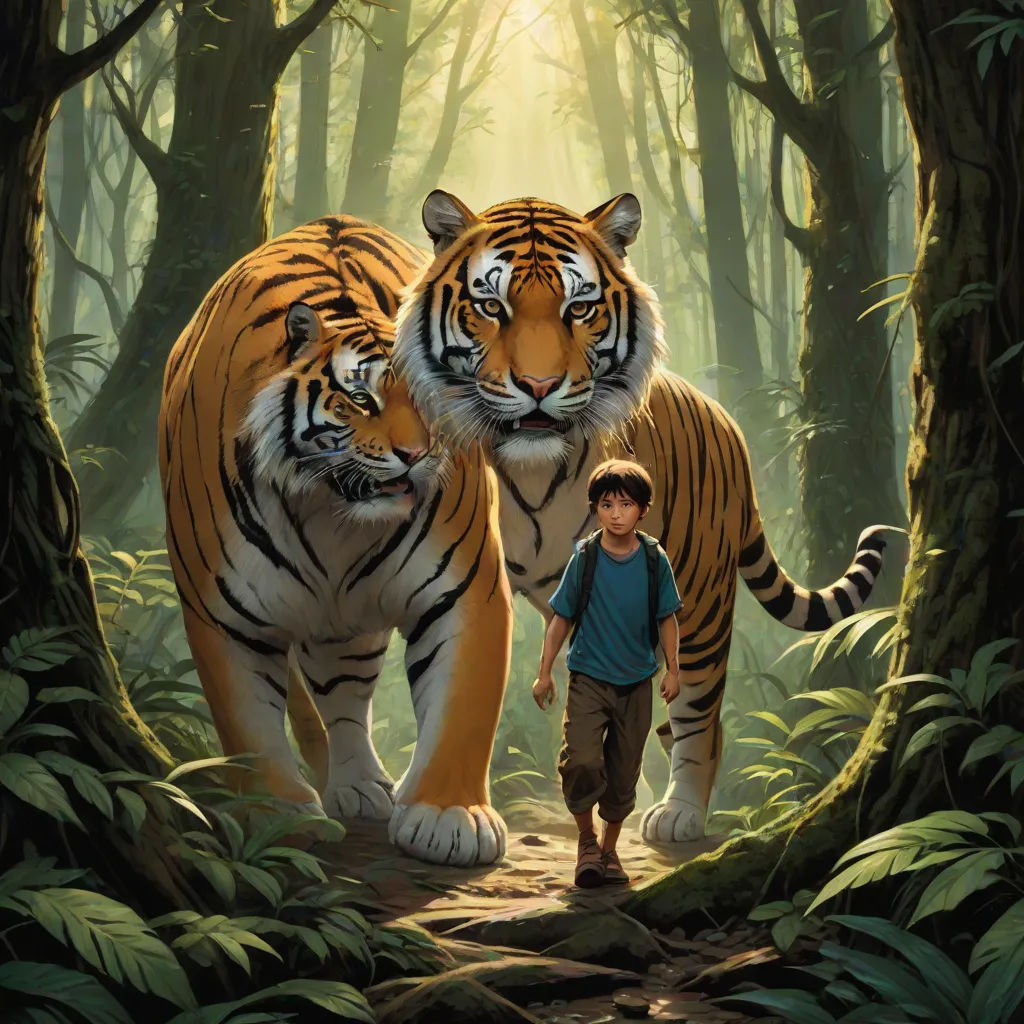 The Boy And The Tiger... | Story.com