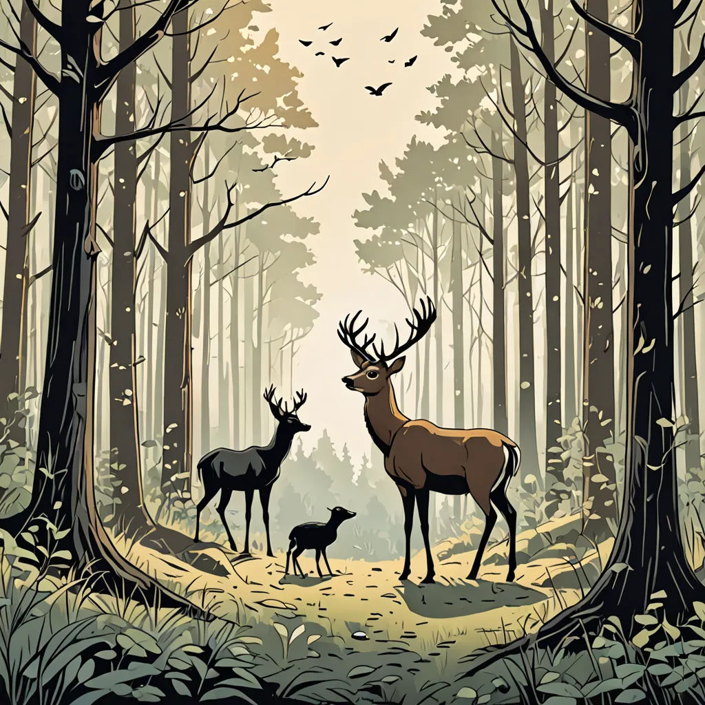 The Clever Deer and The Cunning Crow | Story.com