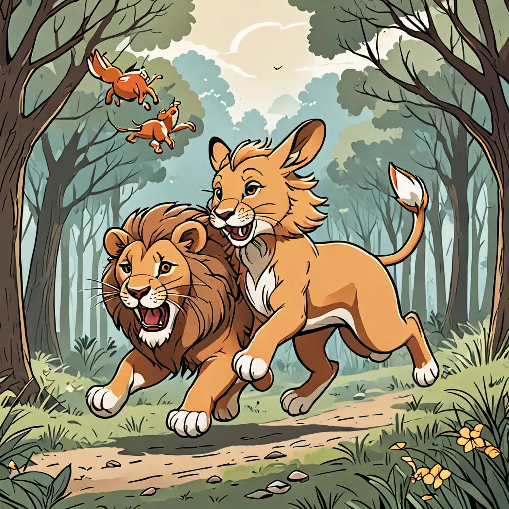 The Greedy Lion | Story.com