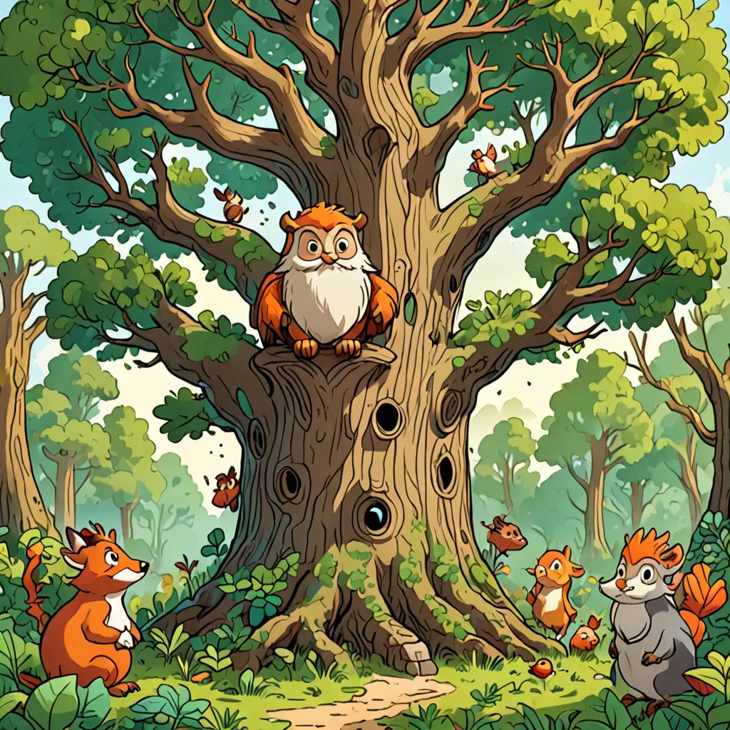 Orin the Wise Oak | Story.com