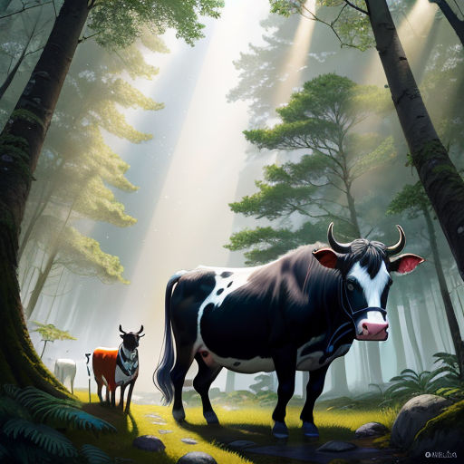 The Brave Cow and the Forest Adventure | Story.com