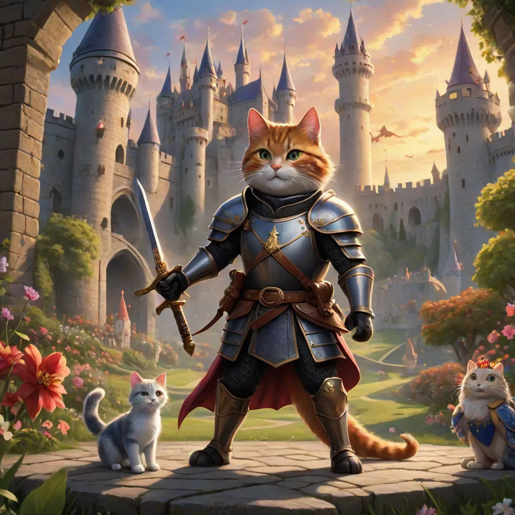 Sir Felix and the Dragon of Cat City | Story.com