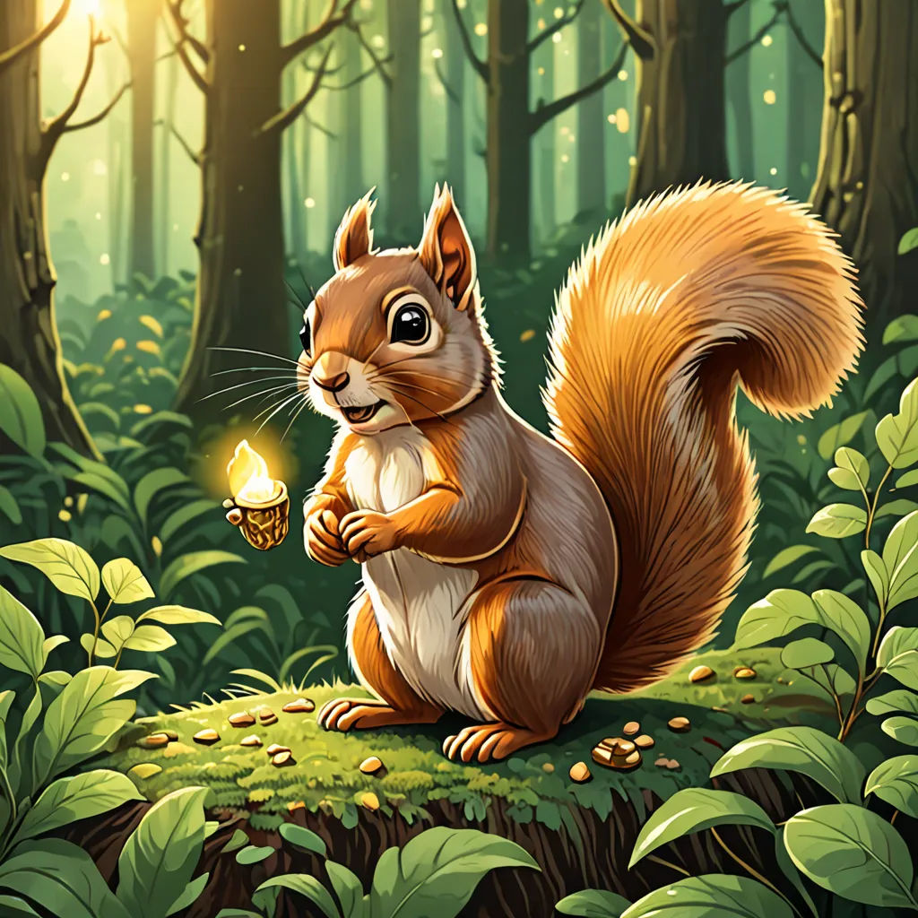 The Brave Little Squirrel and the Magic Acorn | Story.com