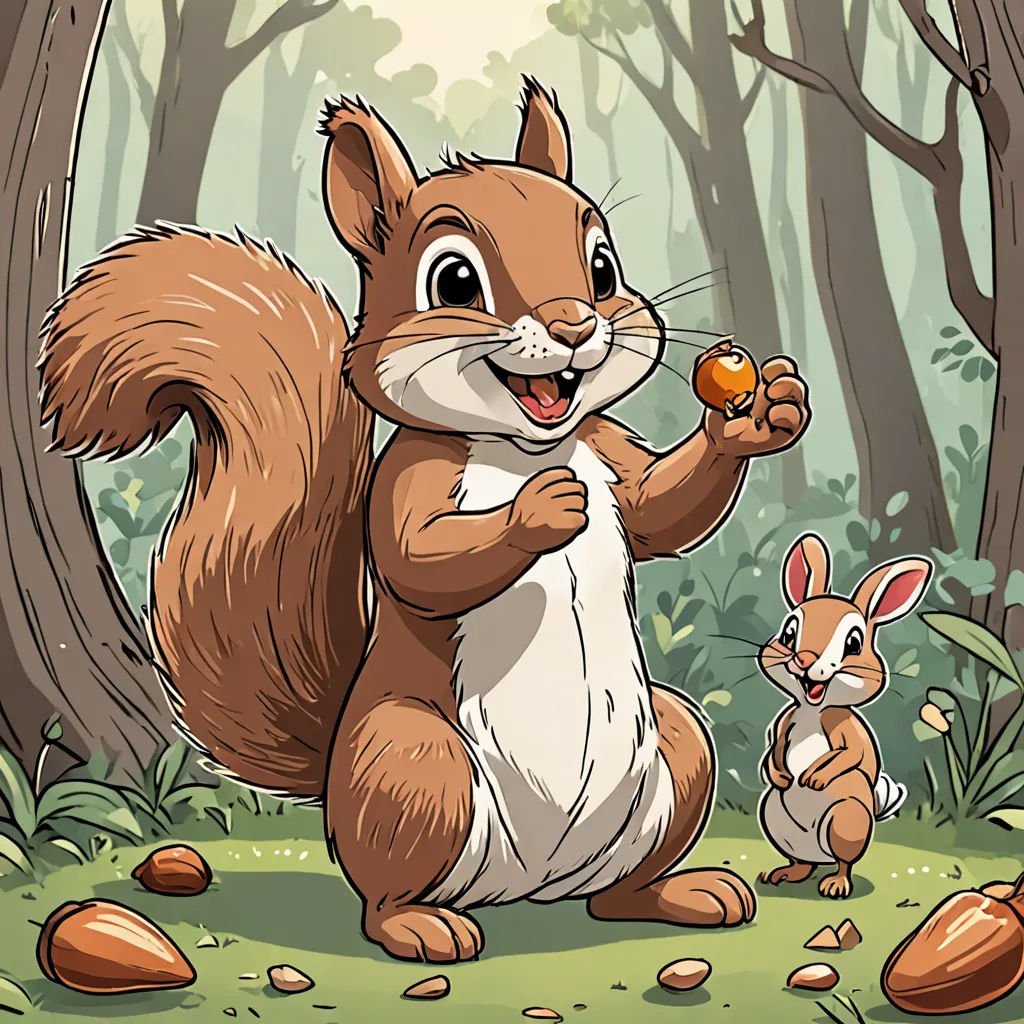 Sammy the Sharing Squirrel | Story.com