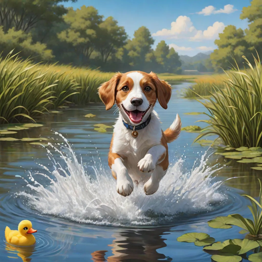 Benny the Brave Dog and Daisy the Duck | Story.com