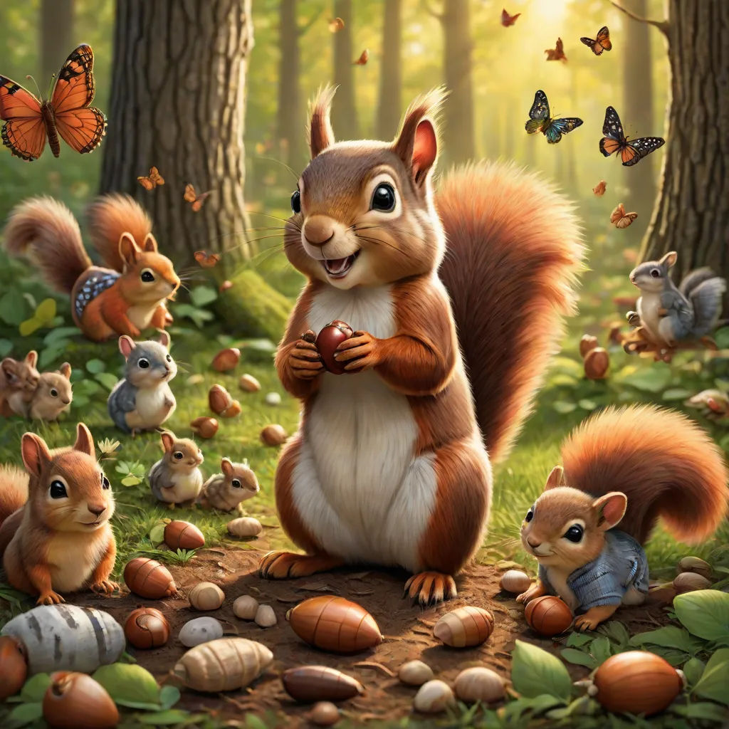 The Sharing Squirrel | Story.com