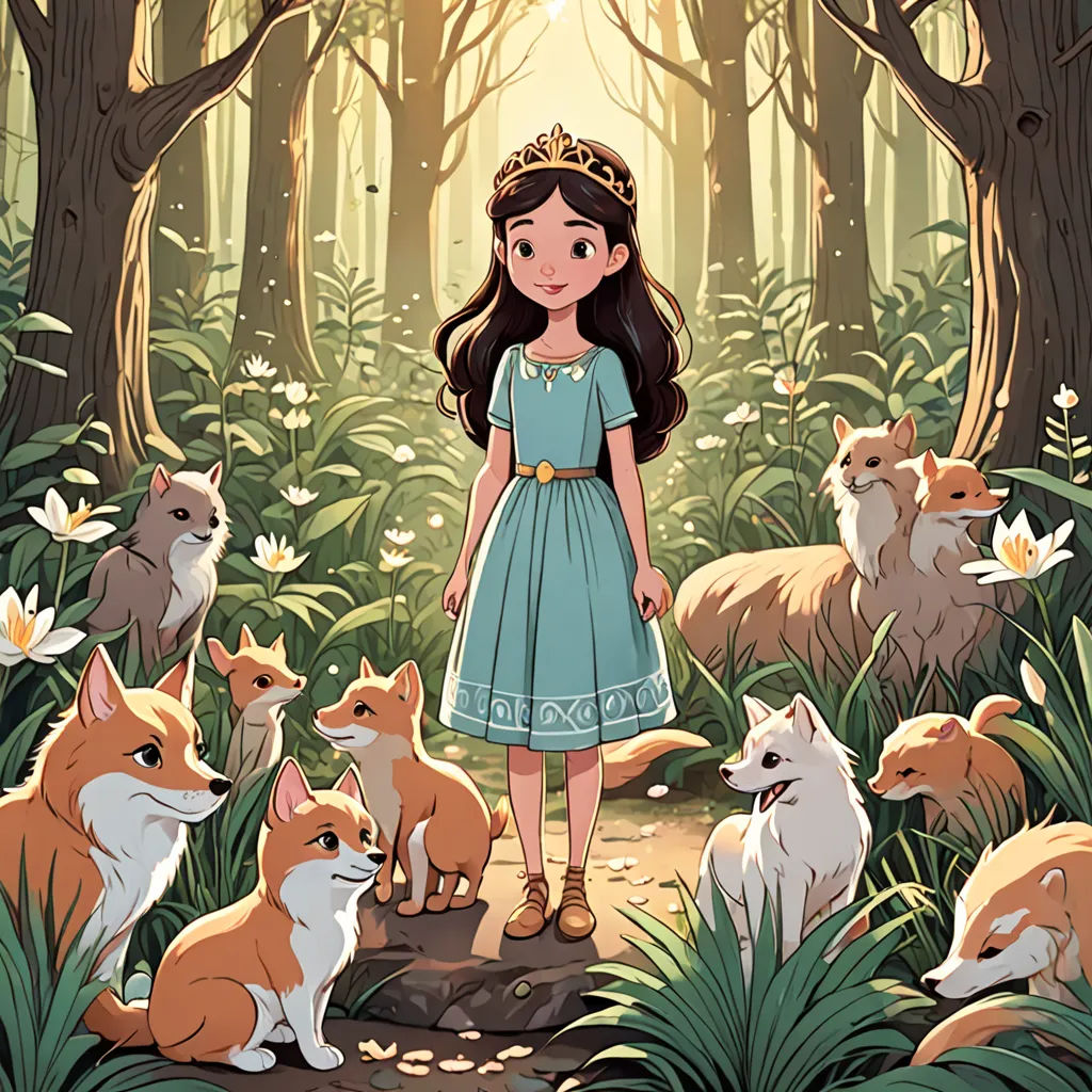 The Kind Princess and the Magical Forest | Story.com