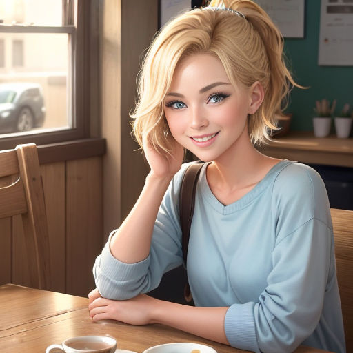 A Wink in the Coffee Shop | Story.com