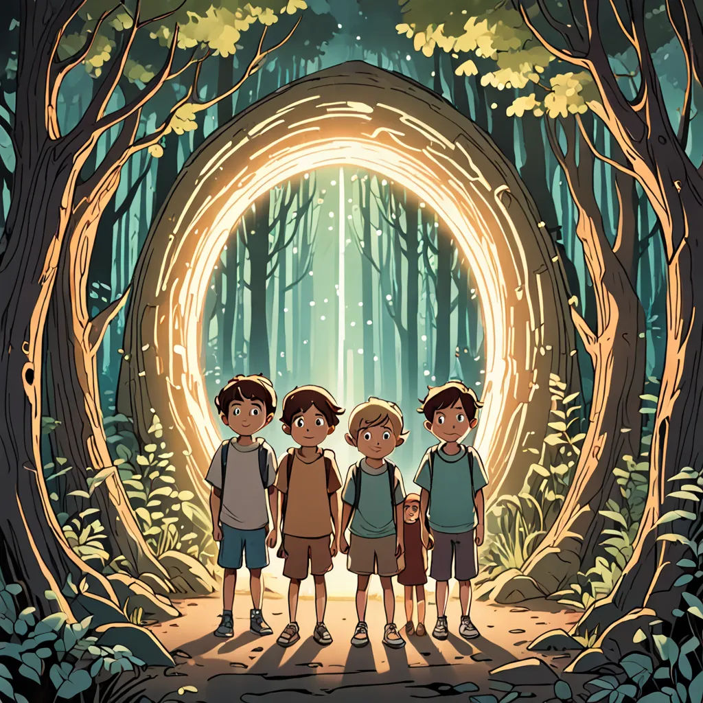 The Secret Portal and the Sorcerer's Spell | Story.com