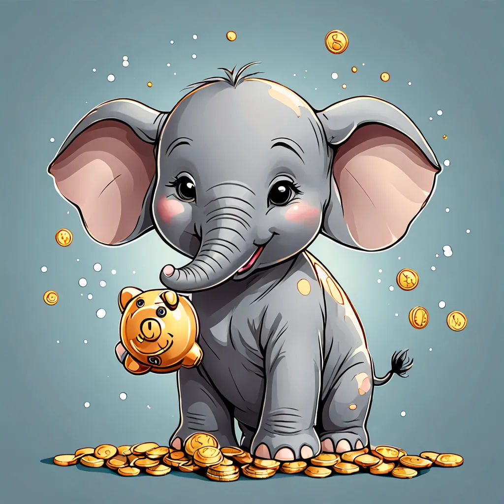 Binia the Baby Elephant's Money Adventure | Story.com