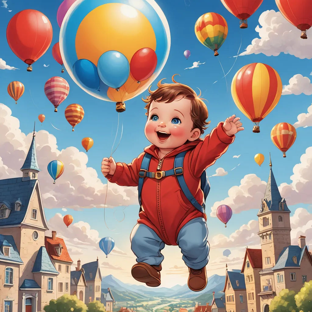 The Flying Balloon Baby | Story.com
