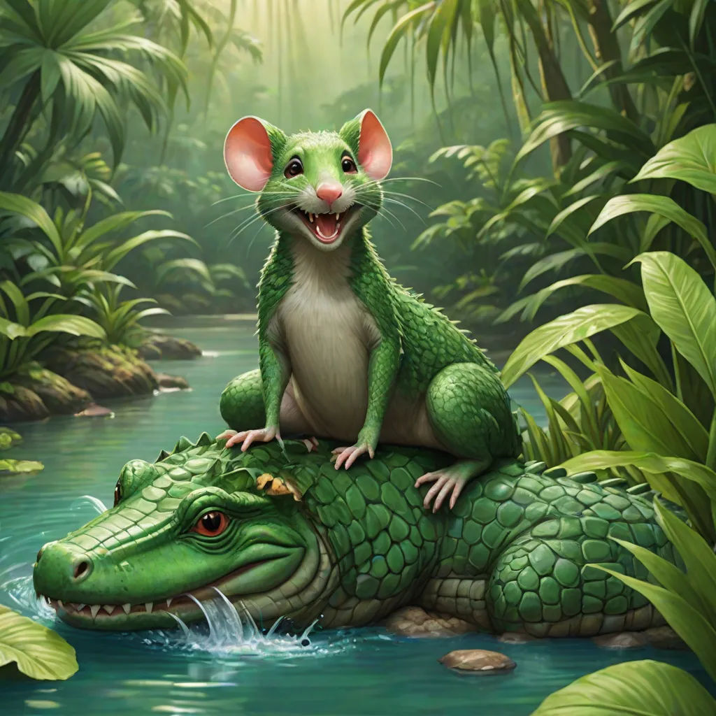 The Clever Mouse and the Cunning Crocodile | Story.com