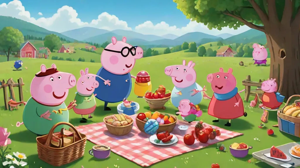 Watch:Peppa Pig and the Hungry Family Adventure | AI Children’s Videos ...