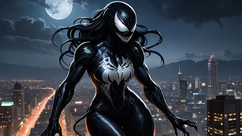 Watch:The Transformation of She-Venom: Echoes from the Bell Tower | AI ...