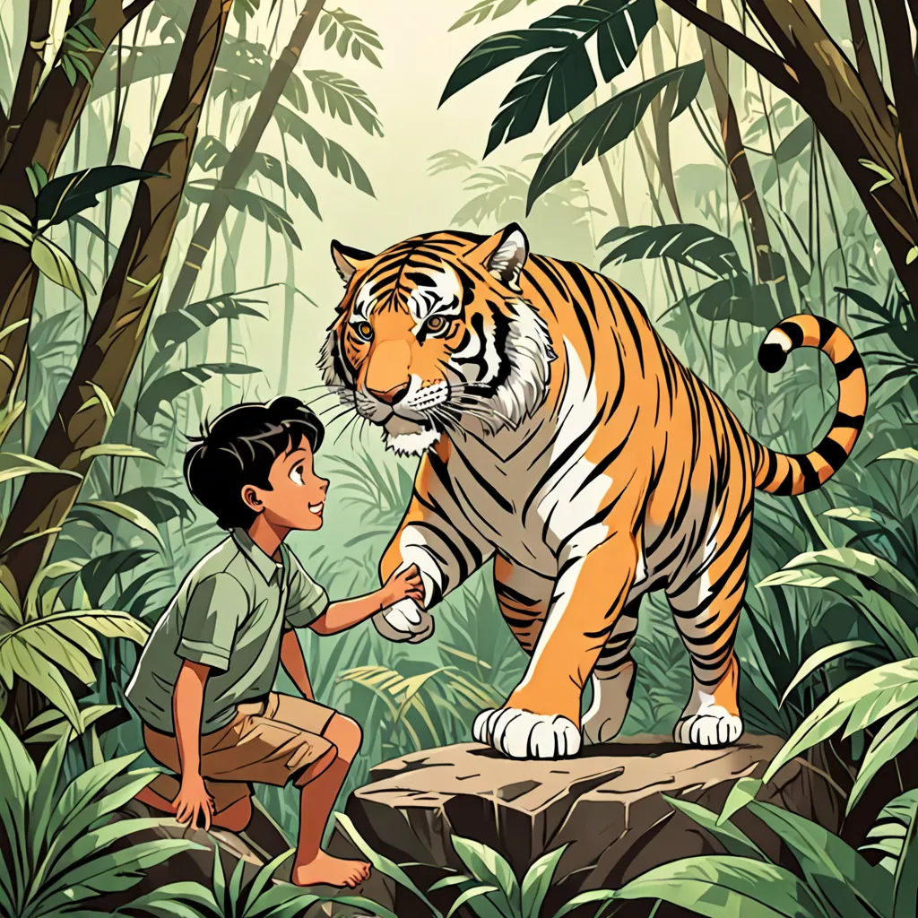 Rajoo and the Tiger | Story.com Rajoo and the Tiger | Story.com