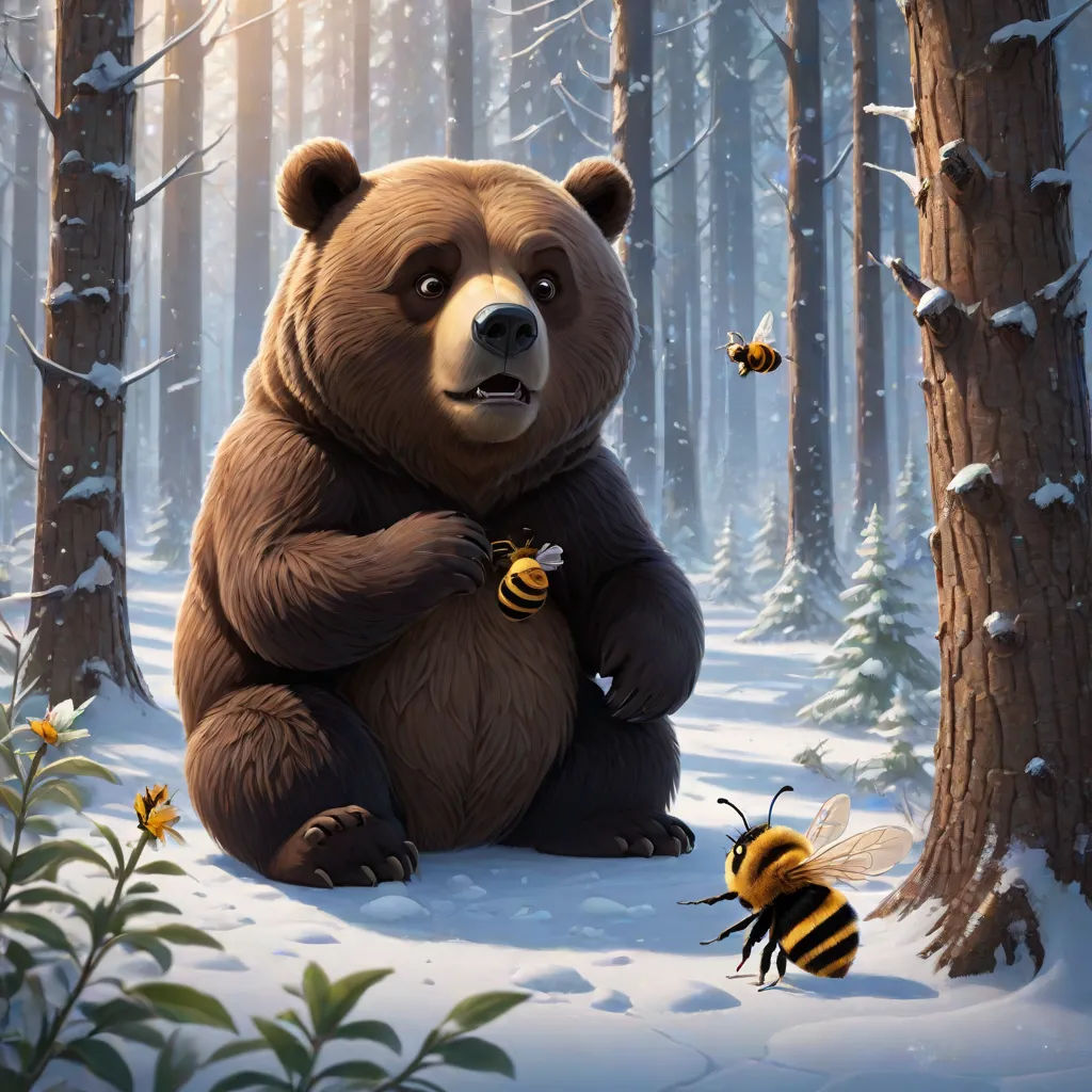 The Grumpy Bear and the Bee | Story.com
